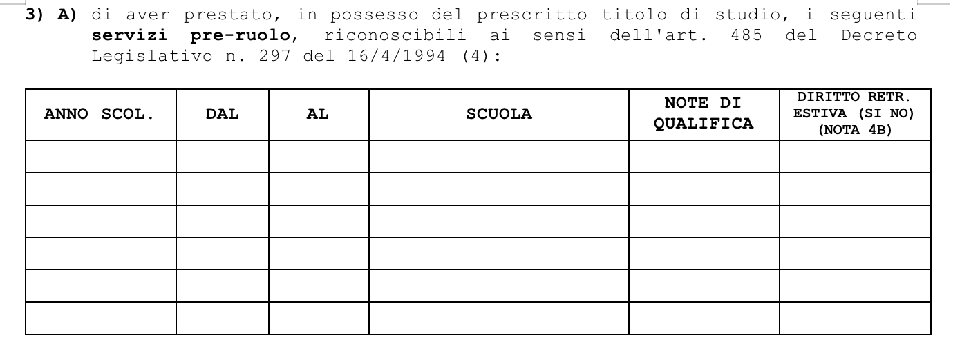 Anzianità servizio nei passaggi di ruolo verso la secondaria, l ...